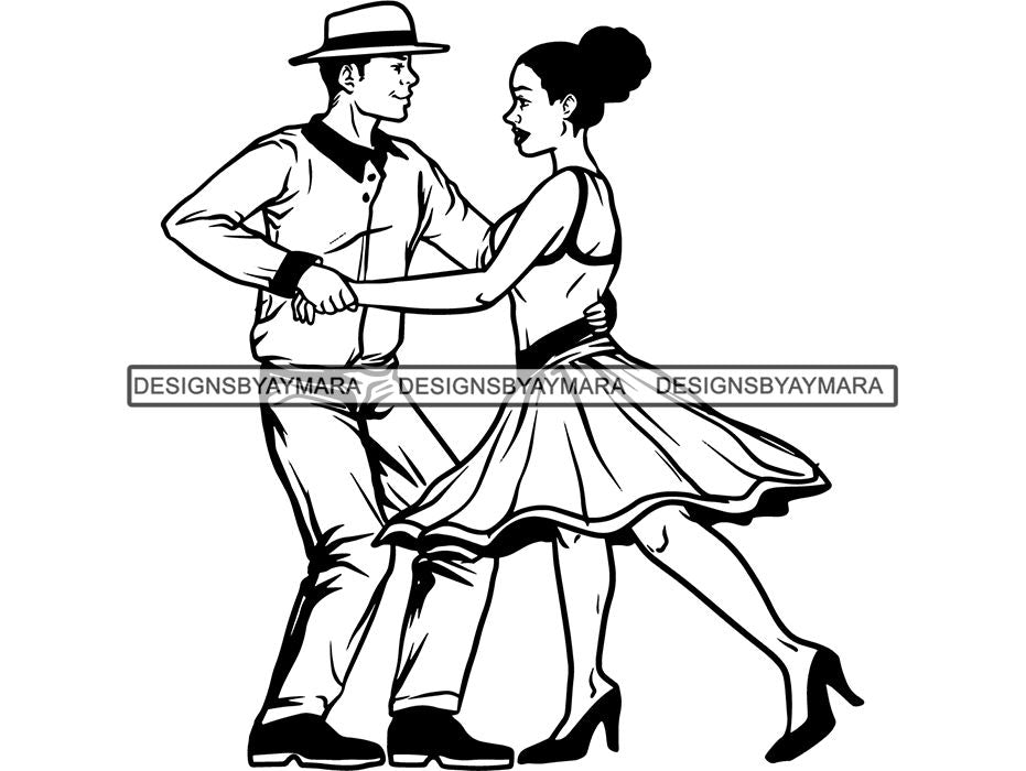 Stepper Dancer Stepping Chicago Style SVG Cut Files – DesignsByAymara