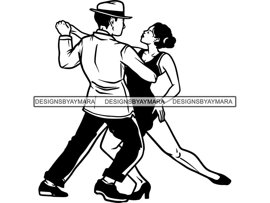 Stepper Dancer Stepping Chicago Style SVG Cut Files – DesignsByAymara