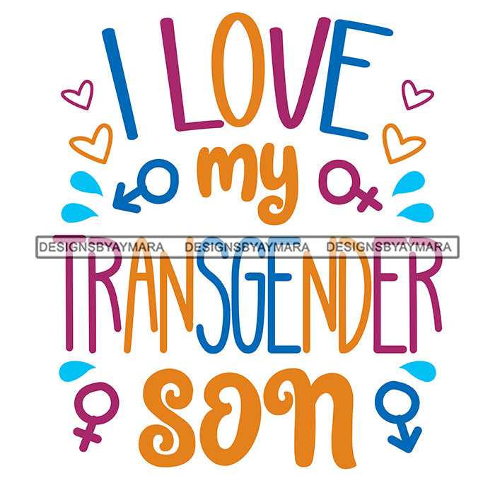 Pride Month Parade Inspirational Quote Transgender Tolerance White Bac ...