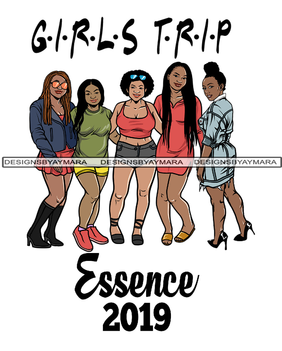 Essence Festival Ladies Trip PNG Files For Print – DesignsByAymara
