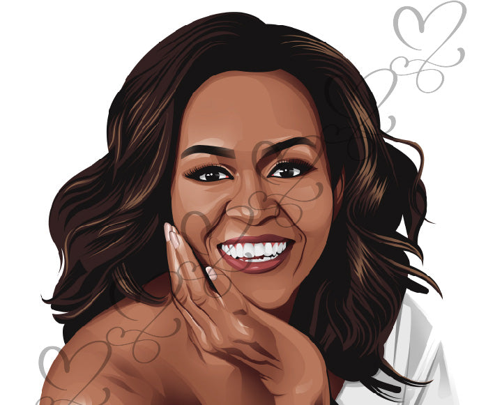 First Lady Michelle Obama SVG Cutting Files – DesignsByAymara