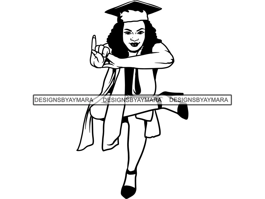 School Graduation SVG Fabulous Goddess Beautiful Woman Life Goals Achi ...