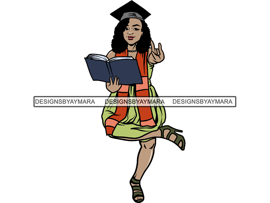 Graduation Woman Goal Accomplished Goddess Happiness Queen Diva Classy ...