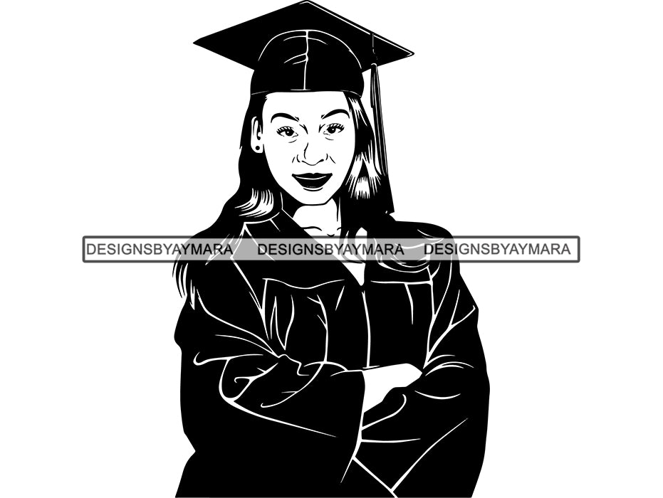 School Graduation SVG Fabulous Goddess Beautiful Woman Life Goals Achi ...